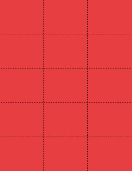 Rocket Red Astrobright Signs - Choose Your Perforation – grocerysigns.com