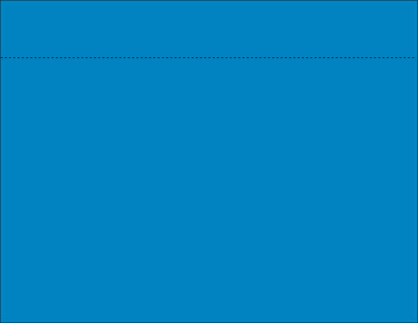 Celestial Blue Astrobright Signs - Choose Your Perforation ...