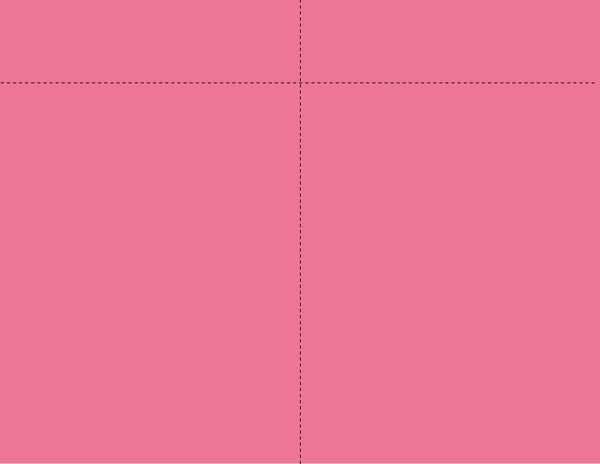 Pulsar Pink Astrobright Signs - Choose Your Perforation – grocerysigns.com