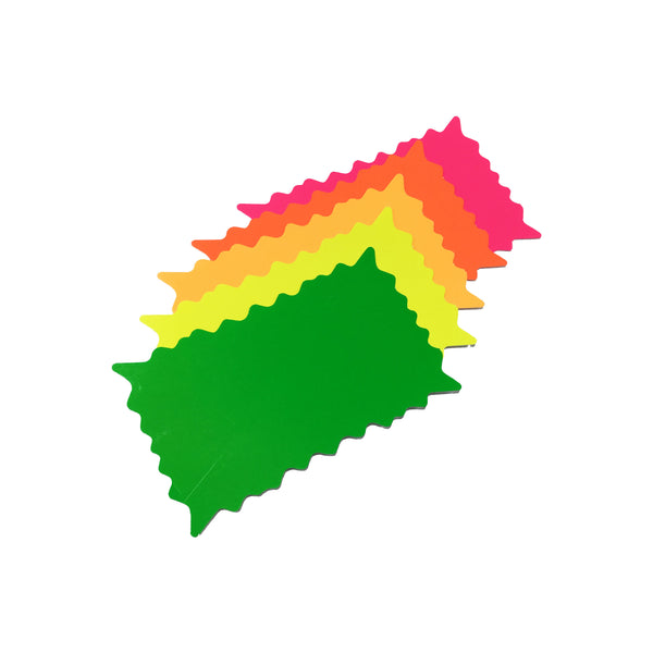 Fluorescent Rectangle Starburst Signs - 3 Sizes Available ...