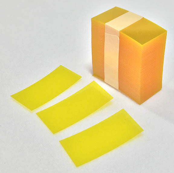 Transparent Yellow PVC Shelf Strips - Pack of 250 Pieces – grocerysigns.com